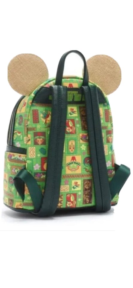 Loungefly Disney Mickey Main Attraction Enchanted Tiki Room Backpack 5/ ...