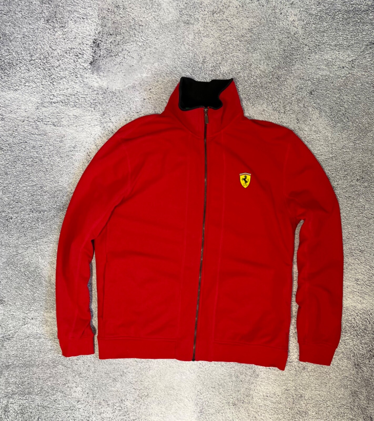 Ferrari Scuderia Hoodie Jacket Men’s Size XXL Red Zip… - Gem