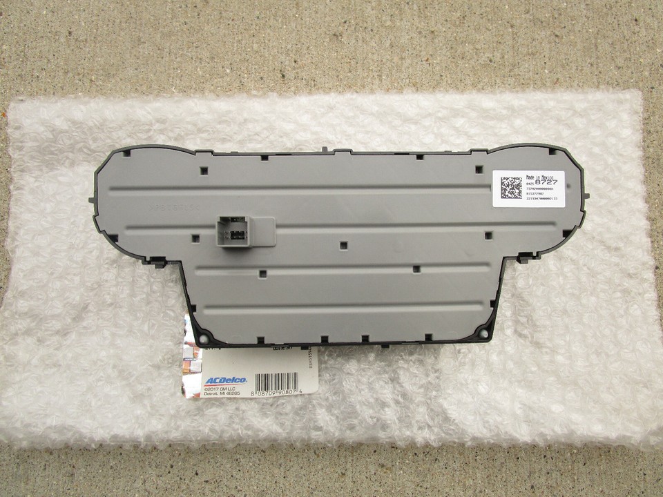 GM CHEVY 84258727 ACDELCO 1574879 A/C HEATER CLIMATE TEMPERATURE ...