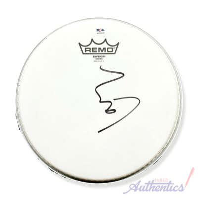 Lars Ulrich Signed Autographed 10” Drumhead Metallica PSA/DNA Authentic ...