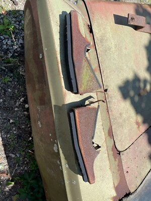 1969 PLYMOUTH SATELLITE LARGE REAR BUMPER GUARDS GTX ROAD RUNNER B-BODY ...