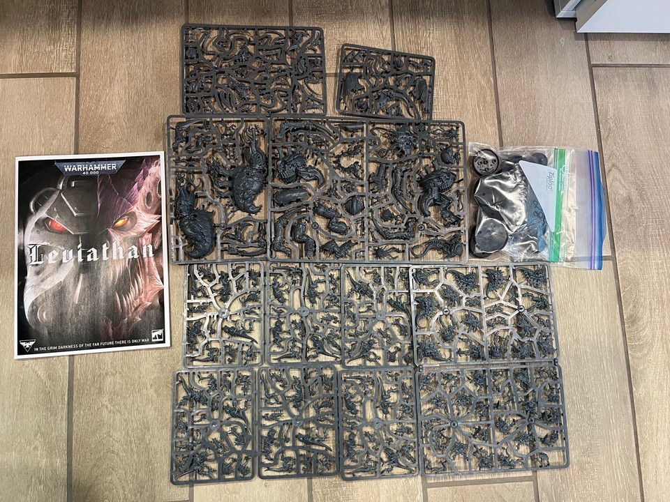 Warhammer 40k Leviathan Box Set Tyranids Half Army New on Sprue w ...