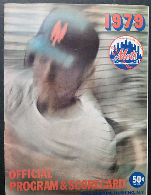 1979 New York Mets Offical Program and Scorecard | eBay