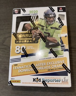 2020 NFL Football Panini Donruss Fanatics Exclusive Blaster Box ...