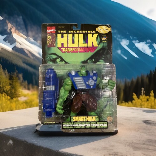 1997 Toy Biz Marvel Incredible Hulk Transformations Smart Hulk Figure ...