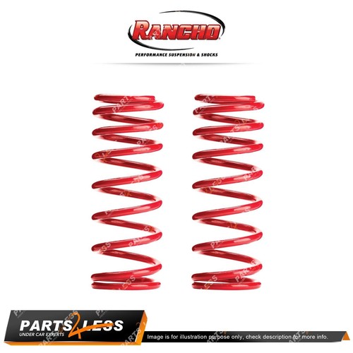 Pair Front Rancho 30mm Lift 0-120KG Load Coil Springs RS40039 4WD ...
