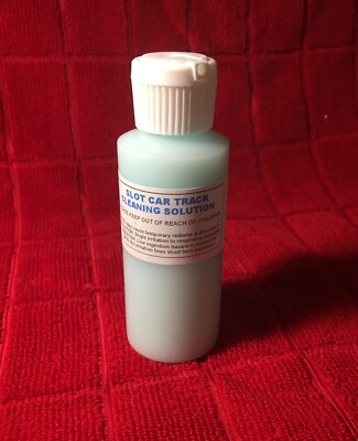 AFX TOMY - HO SLOT CAR TRACK CLEANING SOLUTION - 2 OZ BOTTLE - FAST ...