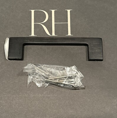 RH Restoration Hardware Vauxhall 4” Bronze Cabinet Drawer Pull | eBay