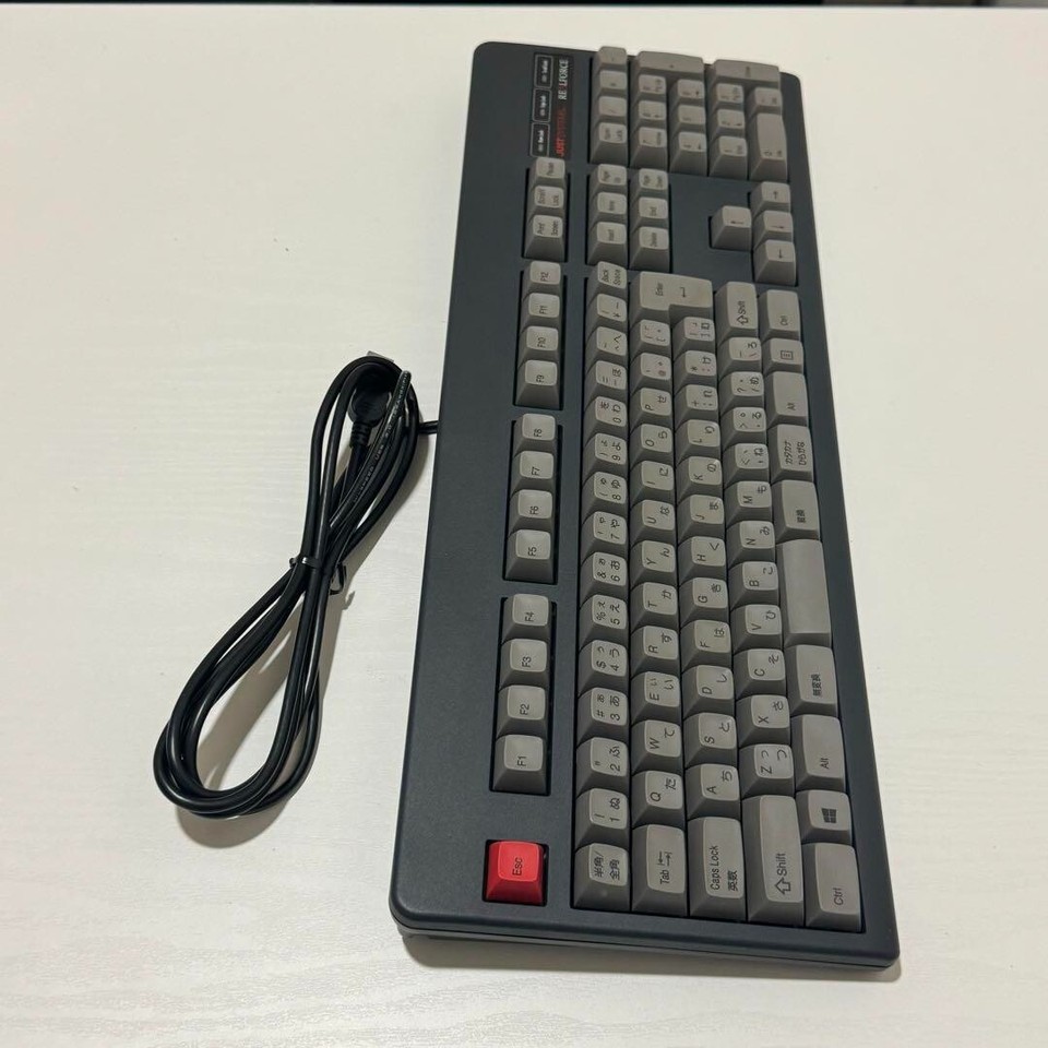 TOPRE REALFORCE ZH0400 Japanese layout 108 keys Wired Keyboard 108UG ...