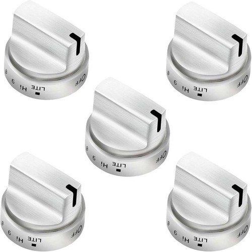 High Durability 5PCS Control Knob for GE Gas Range Stove Replacement ...