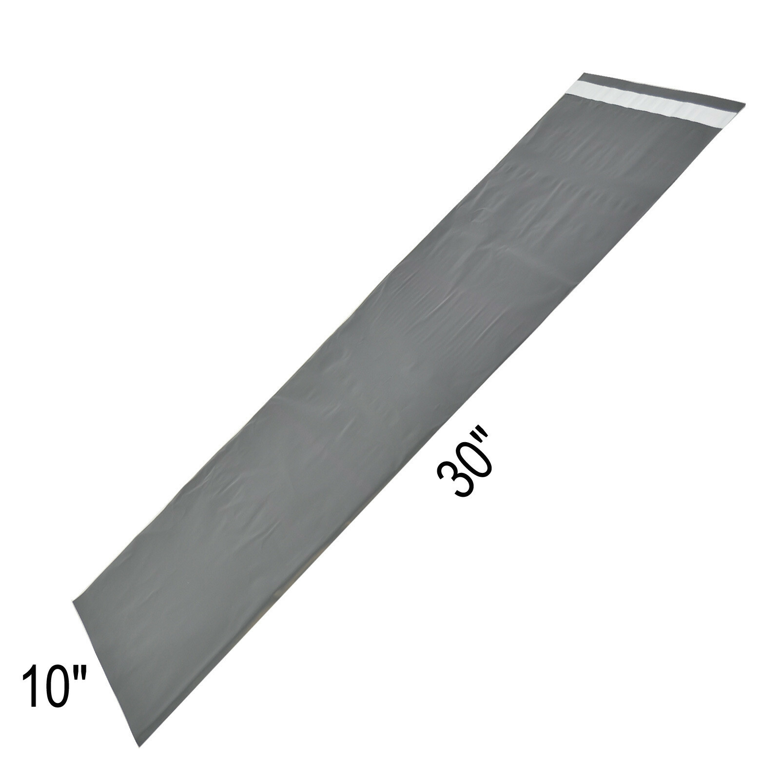 100 Dark Gray Poly Mailers Plastic Envelopes Shipping Bag Packing ...