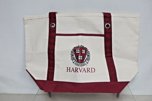 Harvard University Law School Canvas Tote Book Bag | eBay
