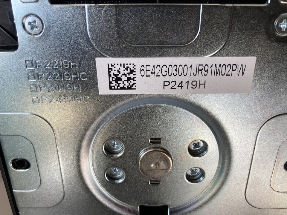 GRADE B- Lot of 2 Dell P2419H Stand also For P2419HC P2219H Monitors ...