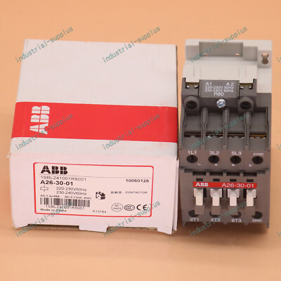 1 piece new abb AC contactor A26-30-01 220V 50-60HZ Free ship | eBay