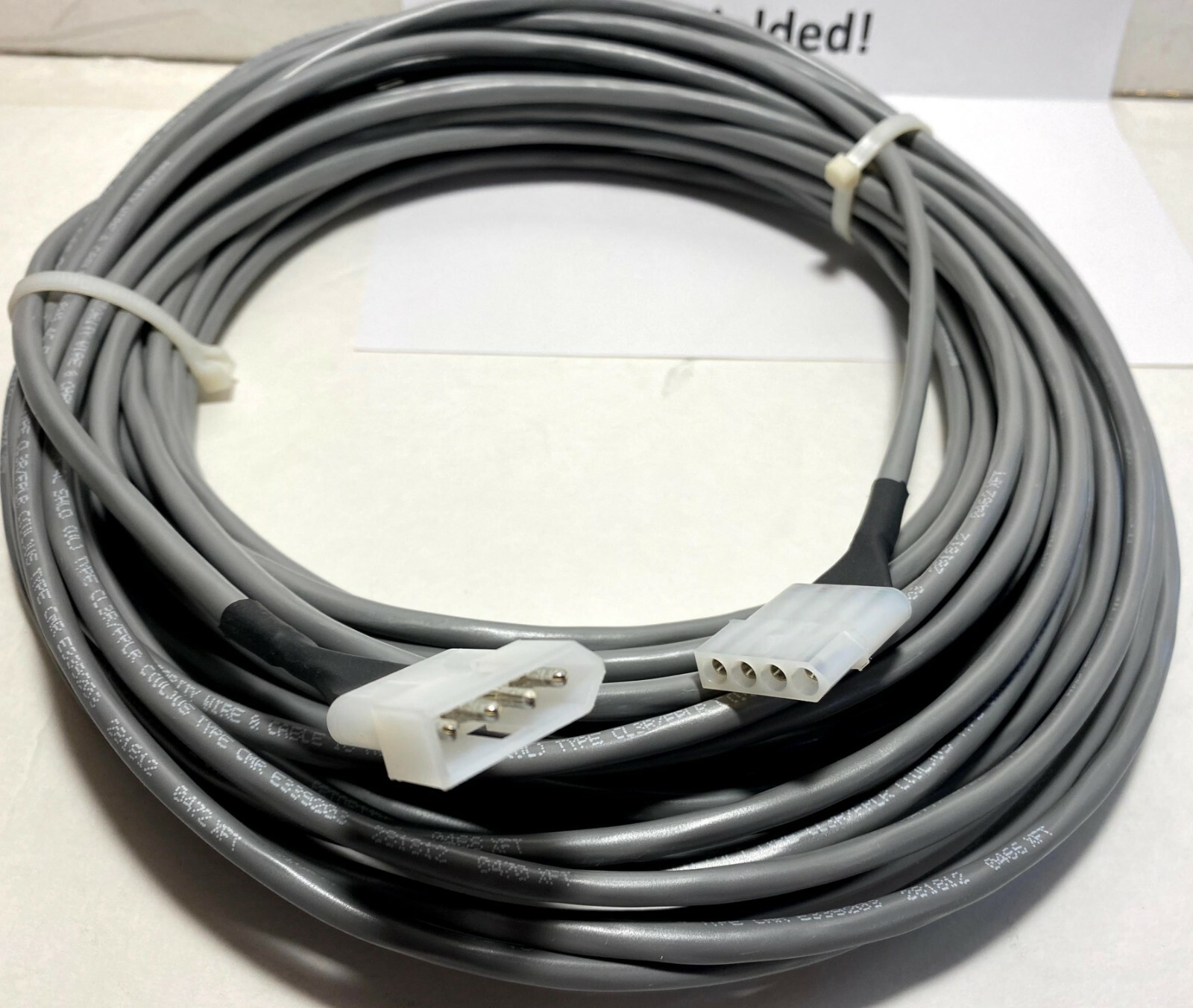 ICOM AH-4 Antenna tuner EXTENSION control cable 50 ft 15M 32.8 ft 10M ...