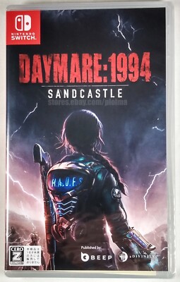 DAYMARE: 1994 SANDCASTLE Brand New NINTENDO SWITCH Game JP Release, USA ...