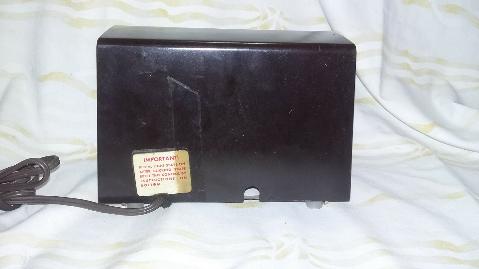 Vintage 60s Alliance U-100 TV Antenna Rotator 115v Tenna Rotor Movie ...