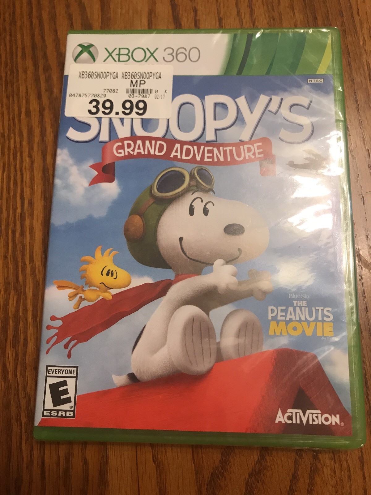 * Brand New* Peanuts Movie: Snoopy's Grand Adventure Microsoft Xbox 360 ...