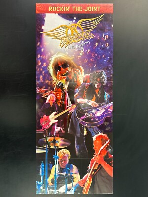 AEROSMITH "ROCKIN' THE JOINT" - 2 SIDED U.S. PROMO POSTER / BANNER | eBay