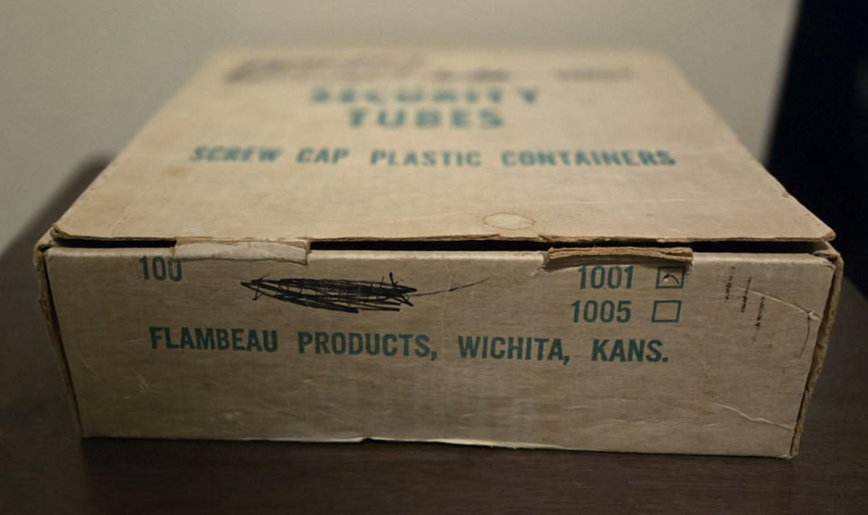 Vtg Whitman 100 Used Plastic Round Empty Coin Tubes - U.S. Cents ...