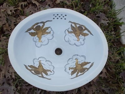 Vintage Cesame Italian hand painted sink | eBay