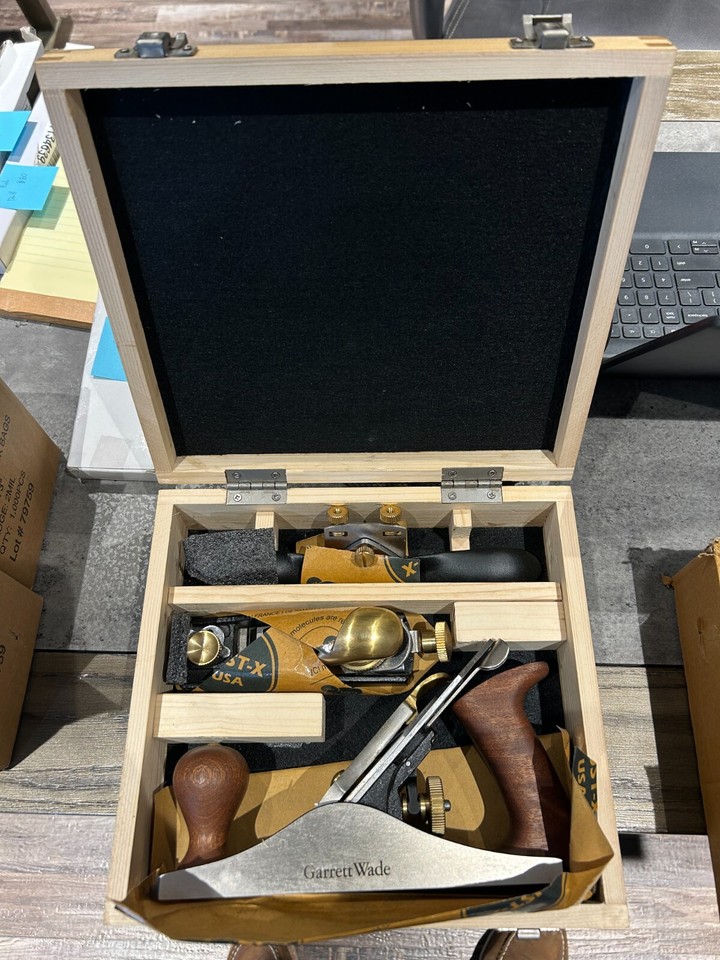 Garrett Wade Hand Plane & Spokeshave Set | eBay