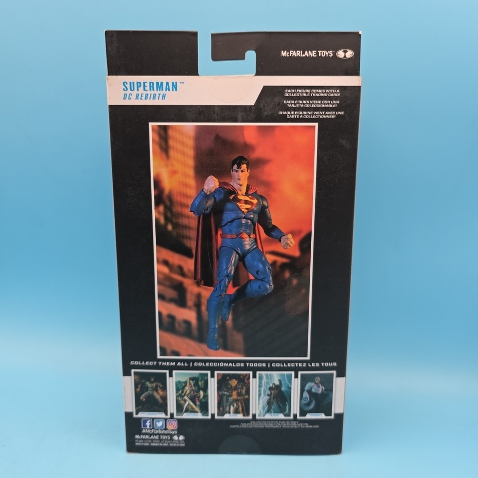 McFarlane Platinum Superman DC Rebirth 7" Action Figure New Sealed | eBay