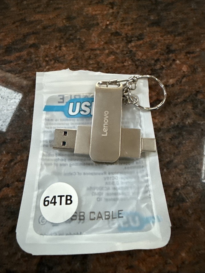 64TB USB Flash Drive - USB3.2 High Speed Transfer Metal Type-C USB ...