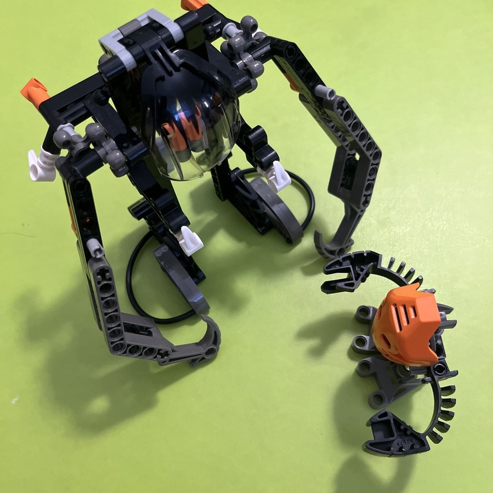 LEGO BIONICLE: Boxor Vehicle 8556 Complete Alt Build Nuparu Matoran ...