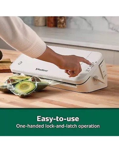 FoodSaver Select Vacuum Sealer Oatmilk Bags Roll VS2120 6.9 lbs 17.9 ...