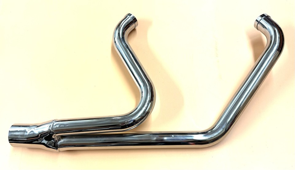 SUPERTRAPP EXHAUST HEADER PIPE FOR 2-1/2" COLLECTOR PIPE HARLEY CUSTOM ...