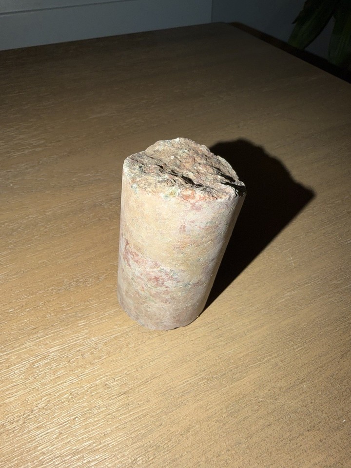 Historic Cripple Creek Gold Ore Core Sample With Quarts Specimen 512g ...