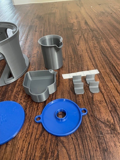 Complete powder management kit for the Super Trickler powder dispenser ...