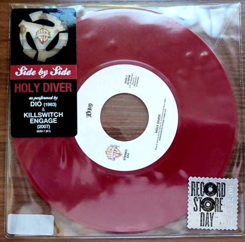 DIO/KILLSWITCH ENGAGE HOLY DIVER 2013 RSD EXCLUSIVE SINGLE SEALED 7 IN ...