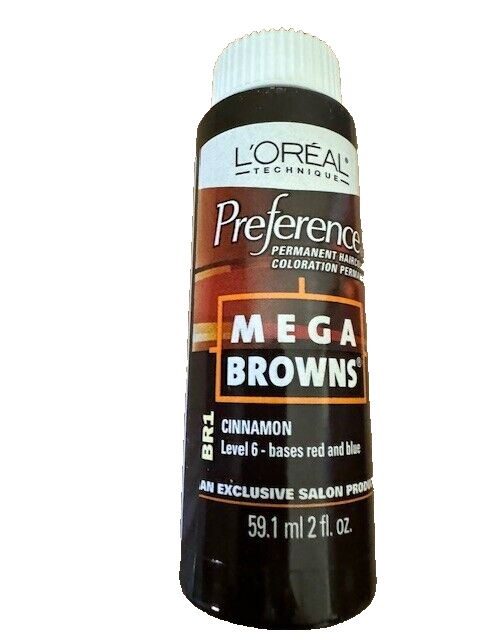 Loreal Preference Mega Brown BR1 Cinnamon 2 oz Bottle~ NEW | eBay