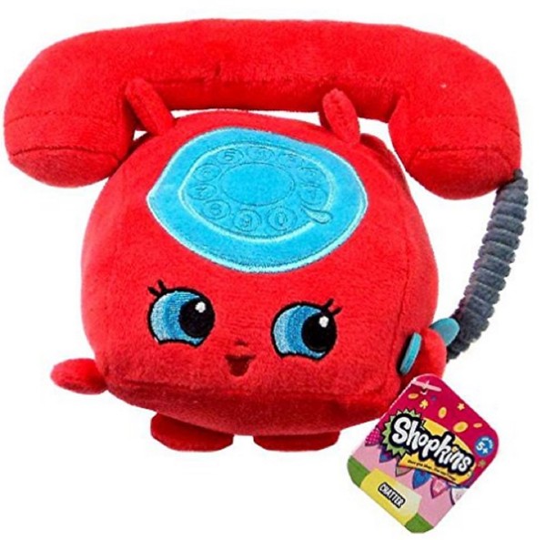 Shopkins Red Chatter Telephone Plush Stuffed Toy 5in for sale online | eBay