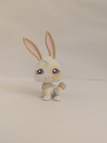 LITTLEST PET SHOP LPS #231 Vintage Authentic Bunny White Rabbit Purple ...