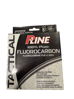 P Line Tactical Fluorocarbon 200 Yards 8 Lb Test | eBay