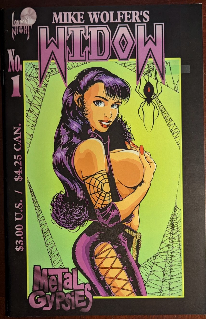 MIKE WOLFER'S WIDOW Metal Gypsies (1995) #1 Comic VF/NM | eBay