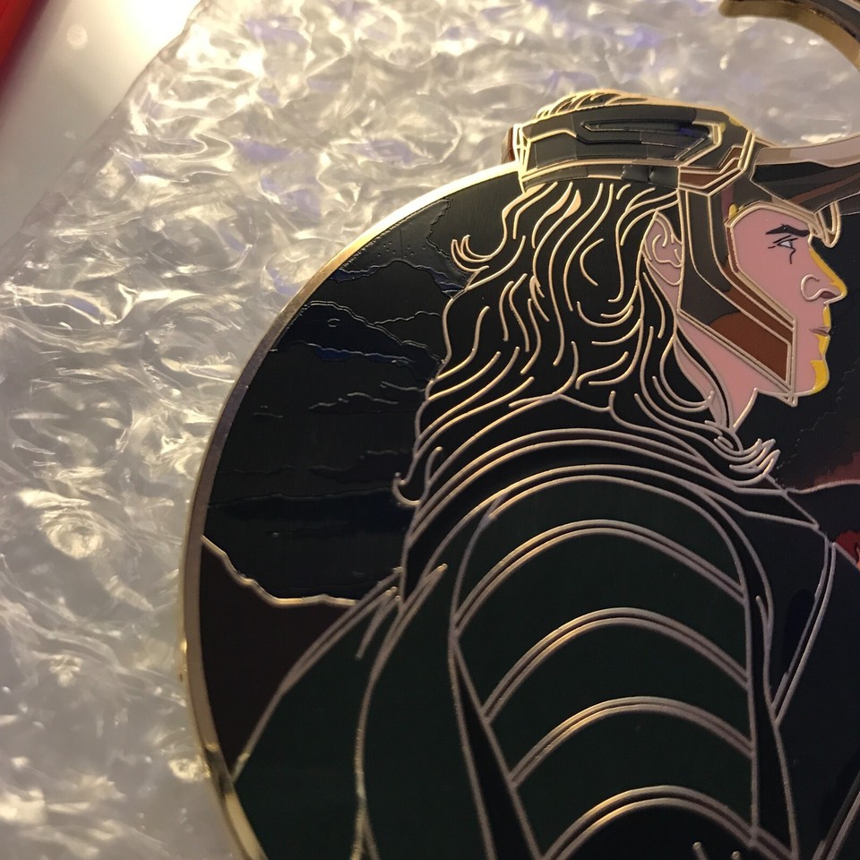 Castlegang Loki Enamel Pin - v7, Ragnarok - LE 69/100 | eBay UK