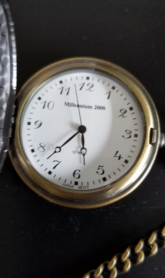 VINTAGE MILLENNIUM LIMITED EDITION POCKET WATCH | eBay