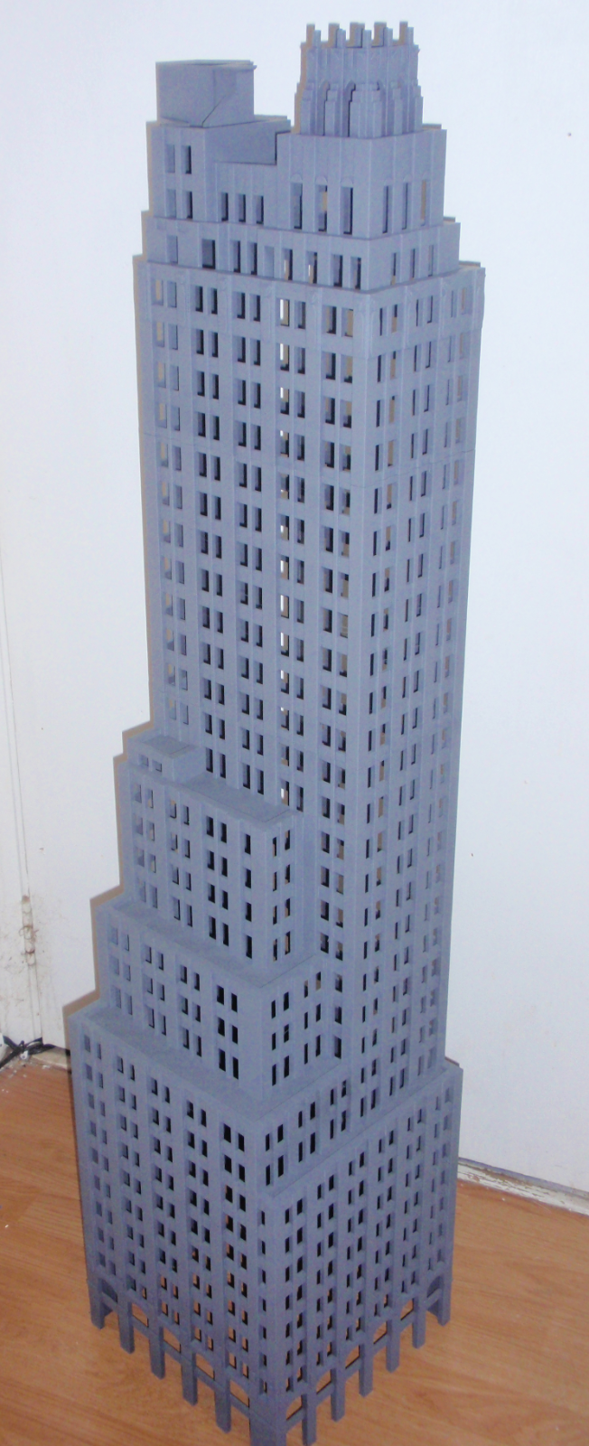 HO Scale Skyscraper - Empire Trust Building - 50 1/2 Inches Tall | eBay