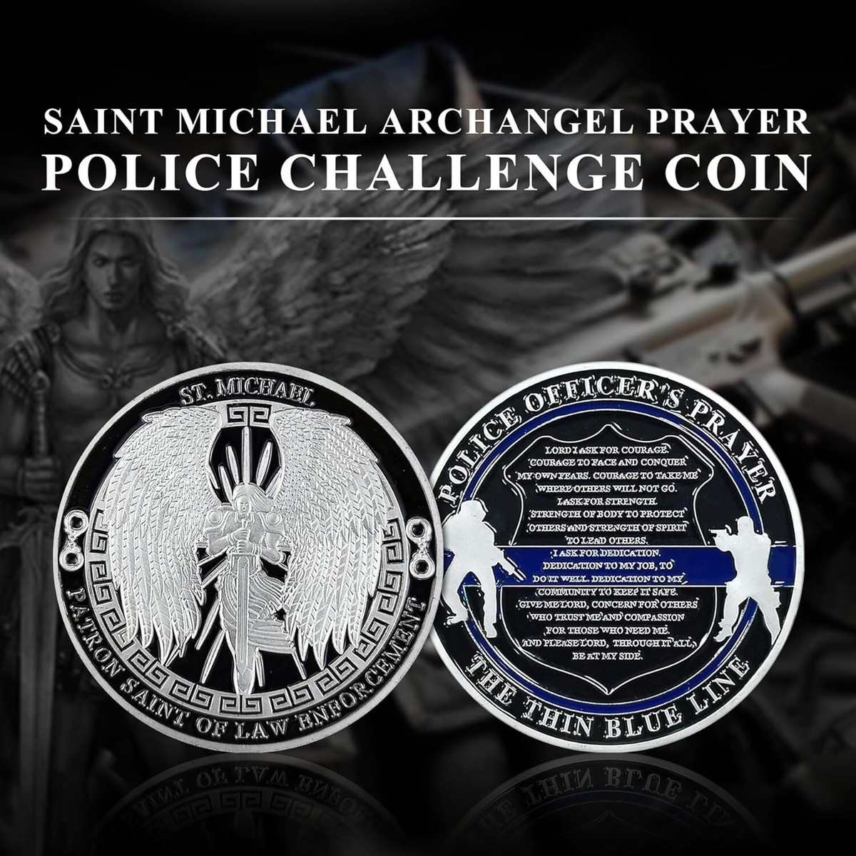 Guardian Challenge Coins Vortex Optics The Guardian Challenge Coin