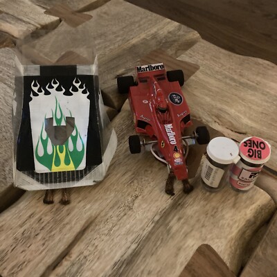 VINTAGE LOT of 2 PARMA SLOT CARS 1/24 ferrari extra tires tested run | eBay