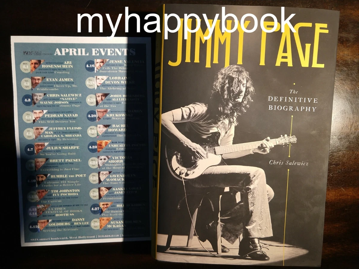 Jimmy Page Biography Book