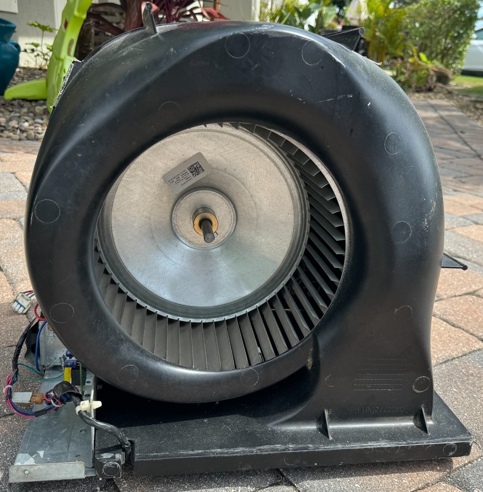 Trane X13 GAM5 Air Handler Complete Blower Motor Assembly w/ Fan and ...