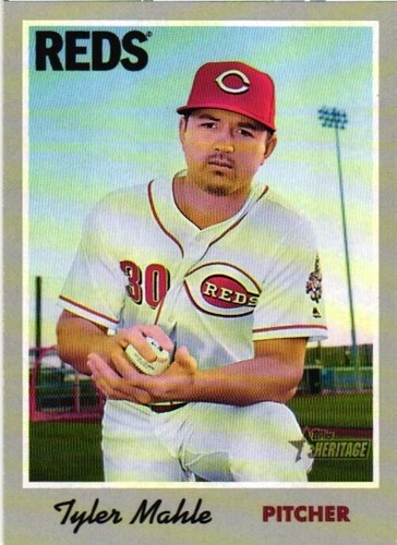 2019 TOPPS HERITAGE TYLER MAHLE BASEBALL CARD #73 | eBay