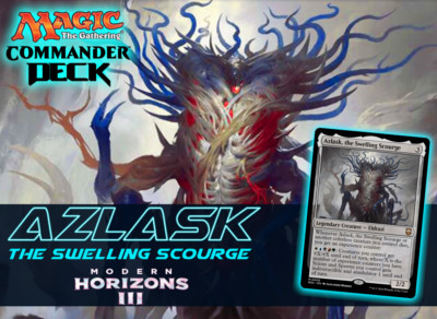 Azlask, the Swelling Scourge MTG EDH Commander Deck, Eldrazi Tribal! | eBay