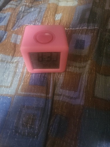 Pink Alarm Clock | eBay