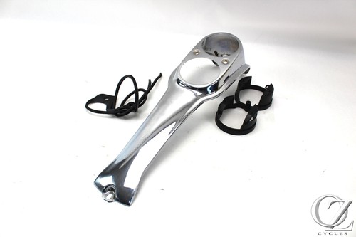 2005 05 Harley Dyna FXDLI Low Rider Chrome Tank Gauge Cover Dash ...